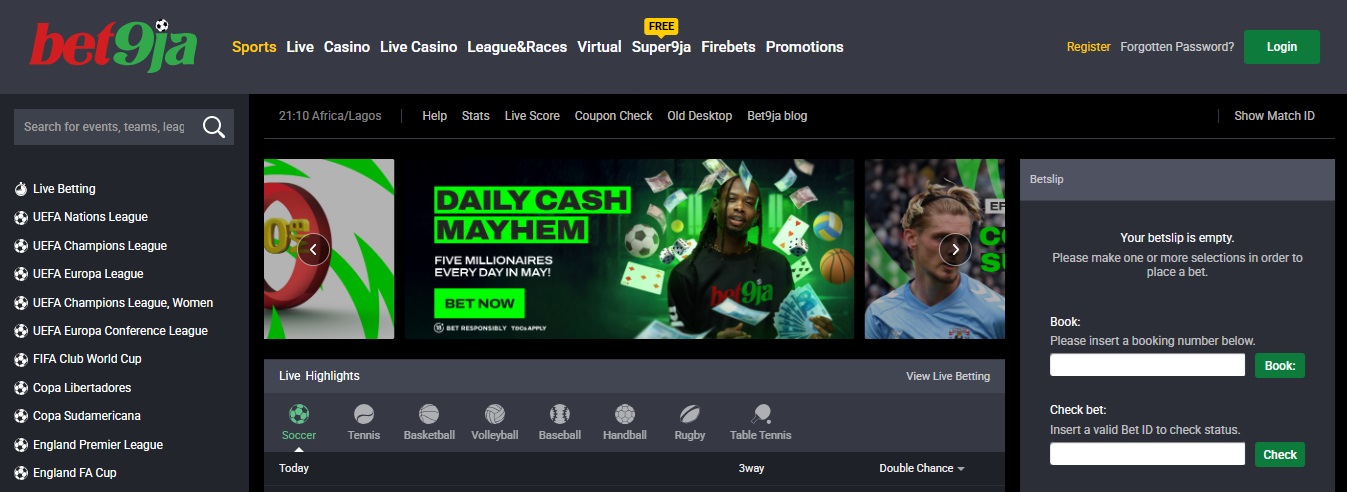 How to Book a Bet on Bet9ja: Step-by-Step Guide (2024/2025) - BETWEYSURE
